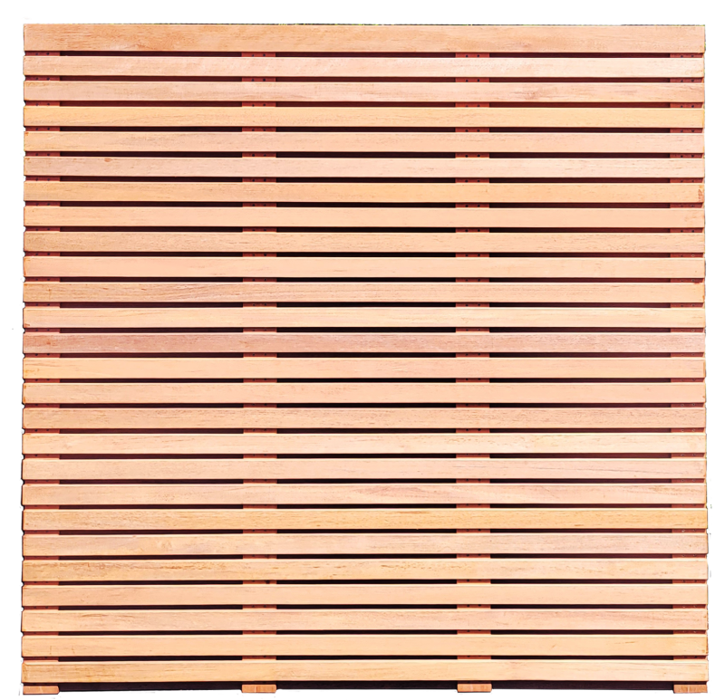 Paneles madera dura para jardin 180x180cm
