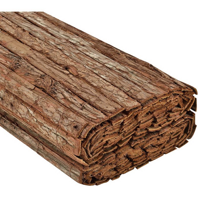 Bark fencing screening rolls 1.5x3m