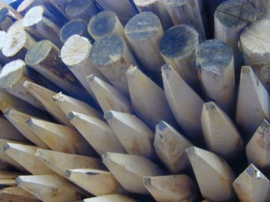 Chestnut post ø10x180cm, high Quality low prices