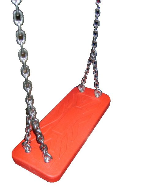 Balançoire professionnelle caoutchouc rouge haute Qualité