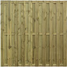 Schutting tuinscherm Multi 180x180cm 19 planks kopen? Scherpste prijs!